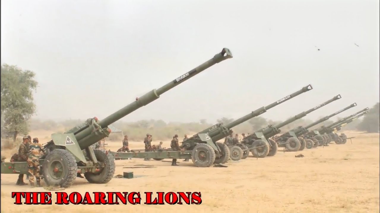 Artillery Components of Indian Army's Chetak Corps organised Annual ...