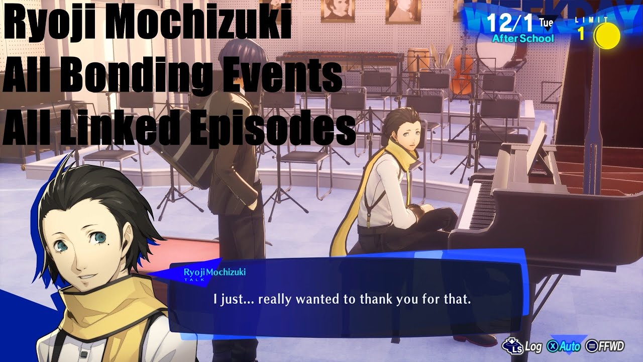 Persona 3 Reload | Ryoji Mochizuki All Bonding Events, All Linked ...