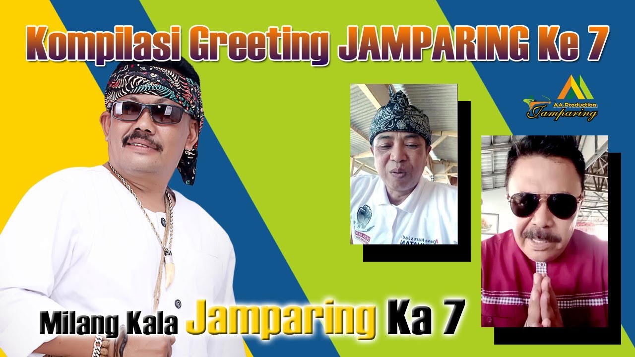 KOMPILASI GREETING JAMPARING KE 7 - YouTube
