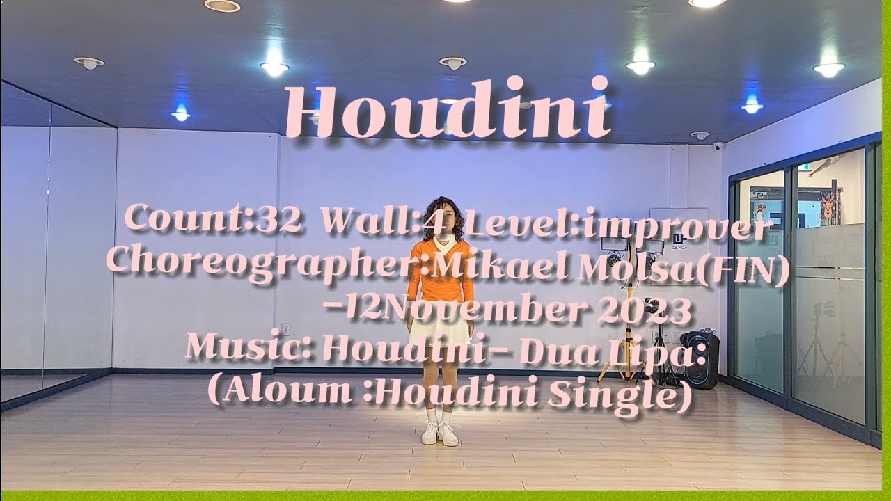 Houdini linedance - YouTube