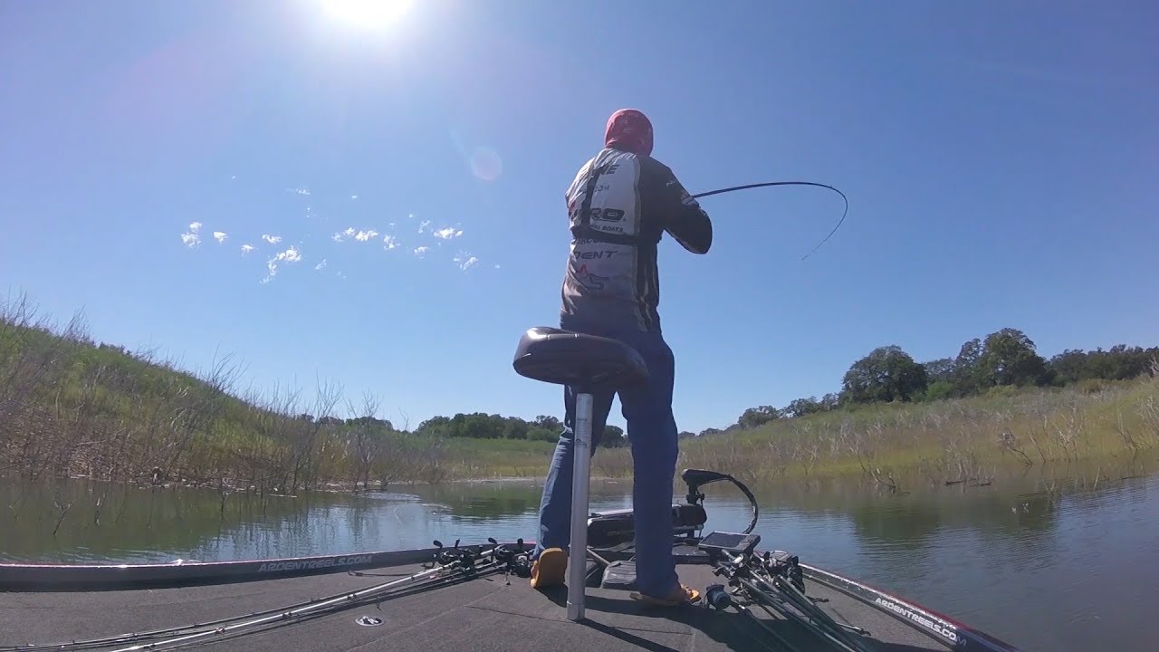 Epic Topwater Frog Bass Fishing on Lake Travis / Lake Travis Fishing ...