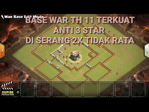 Base War TH 11 anti 3 Star | Base TH 11 Terkuat | Base War TH 11 ...