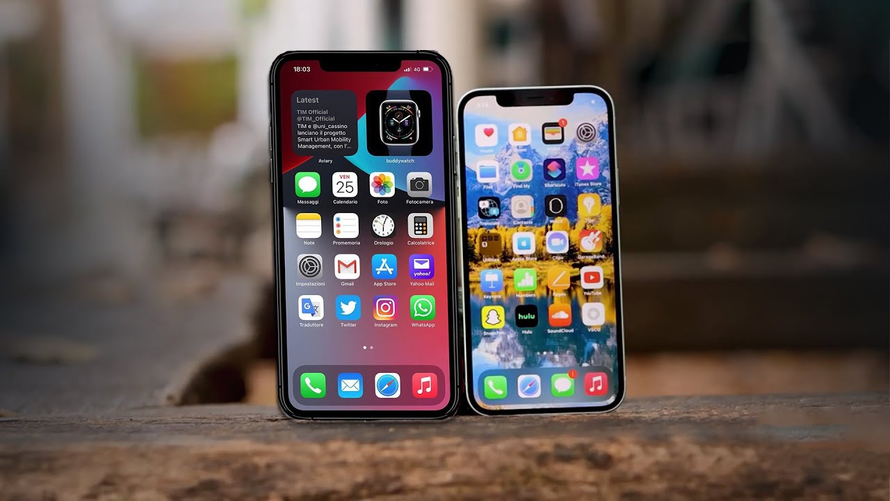 iPhone 12 mini vs iPhone 12 Pro Max - Hands On Videos | First ...