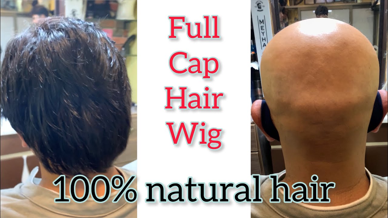 Full cap hair wig 100% natural hair ️ - YouTube