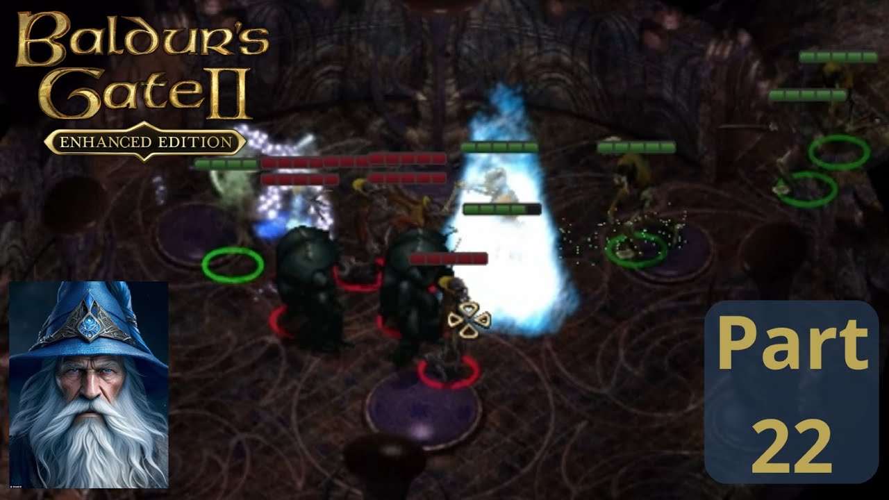 Beholders and Illithids in the Underdark - Baldur's Gate 2 Kensai-Mage ...