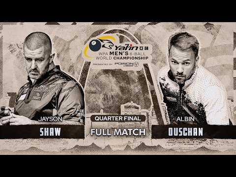 SHAW vs OUSCHAN ▸ 2026 Yalin WPA Men's 8-Ball World Championship