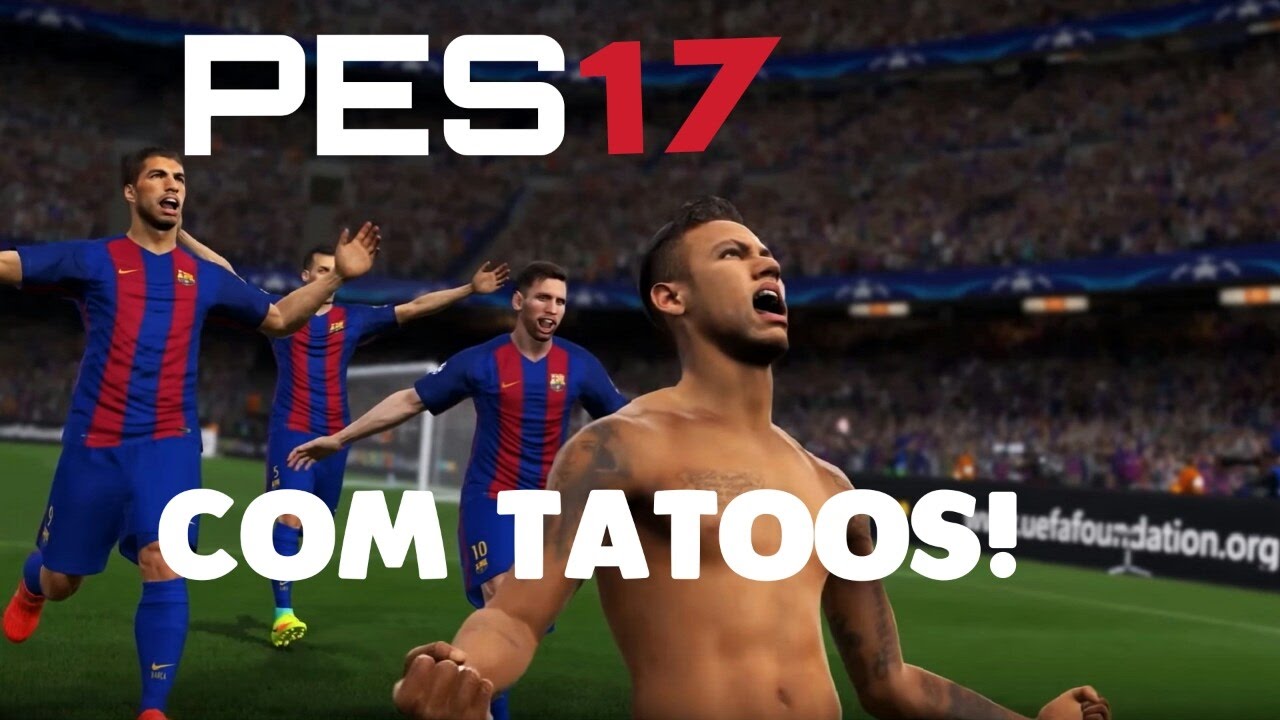 PES 2017 PPSSPP SUPER ATUALIZADO • PES 2017 PSP MEGA ATUALIZADO • FACES ...