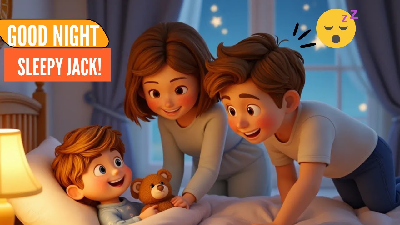 🌙 Good Night, Jack! | A Cute & Easy Bedtime Poem for Toddlers 💕 - YouTube