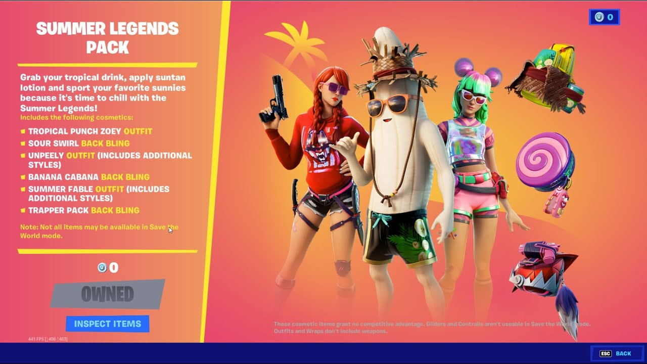 SUMMER LEGENDS PACK RETURNING SOON! - YouTube