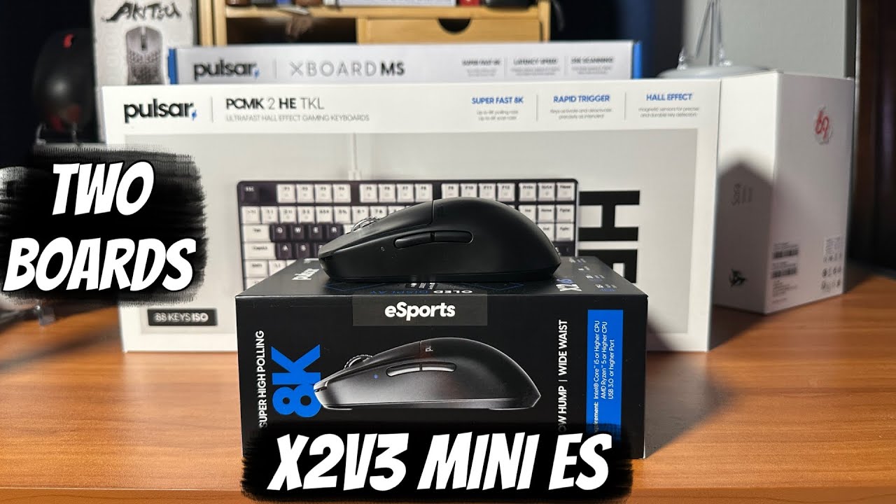 X2V3 eS Mini Review PLUS Pulsar Keyboards!! - YouTube