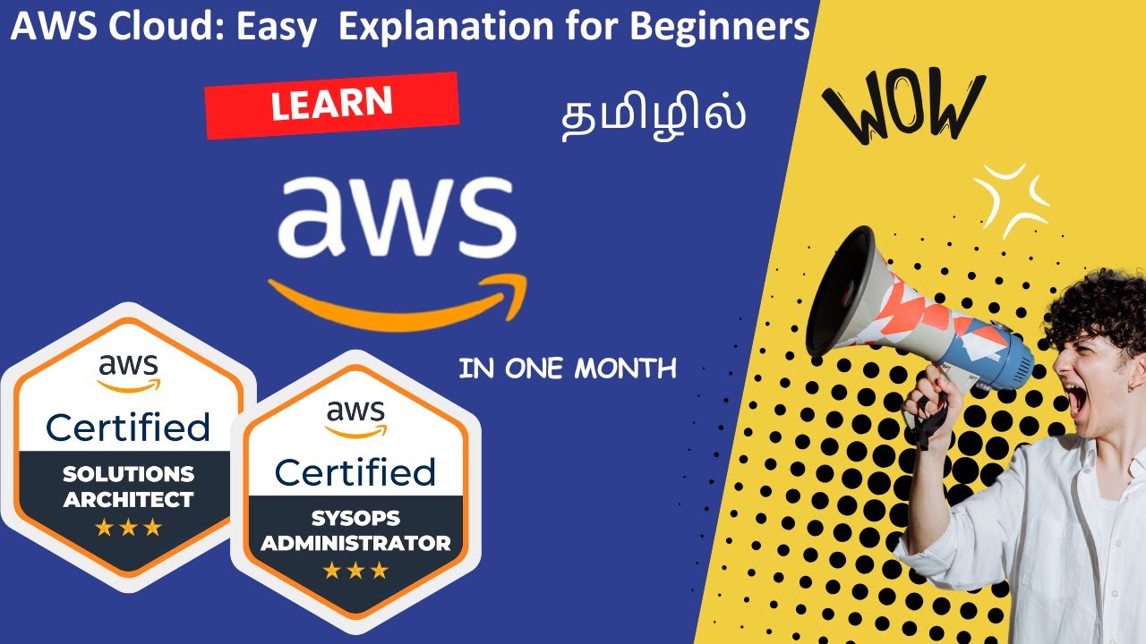 01 - AWS Cloud Job Oriented Training | Demo | What is AWS ? | Tamil | #aws #awsdevops # ...