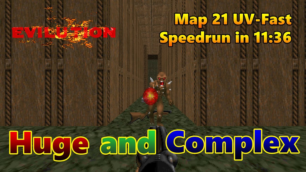[World Record] Final Doom TNT: Evilution Map 21 "Administration Center ...