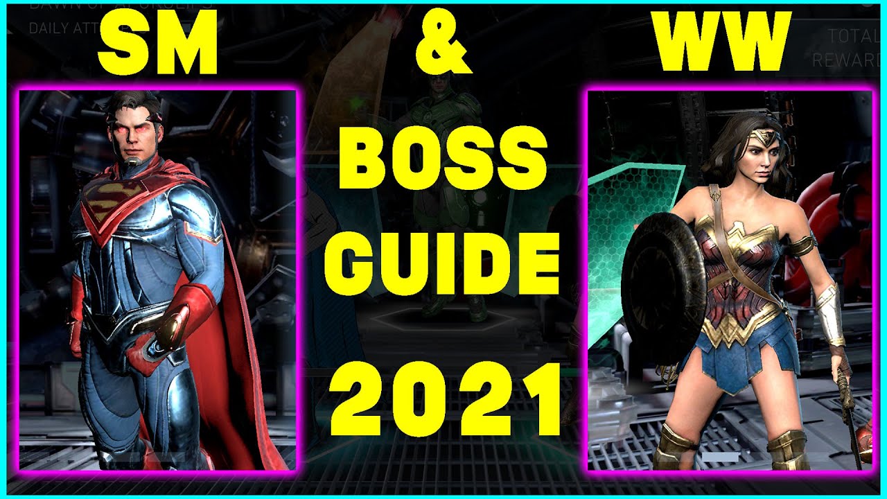 Every Method To Easily Beat Boss Wonder Woman & Boss Superman In DOA ...