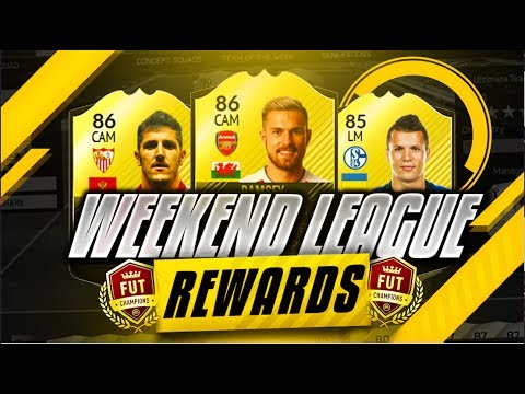 WEEKEND LEAGUE REWARDS!!!! - YouTube