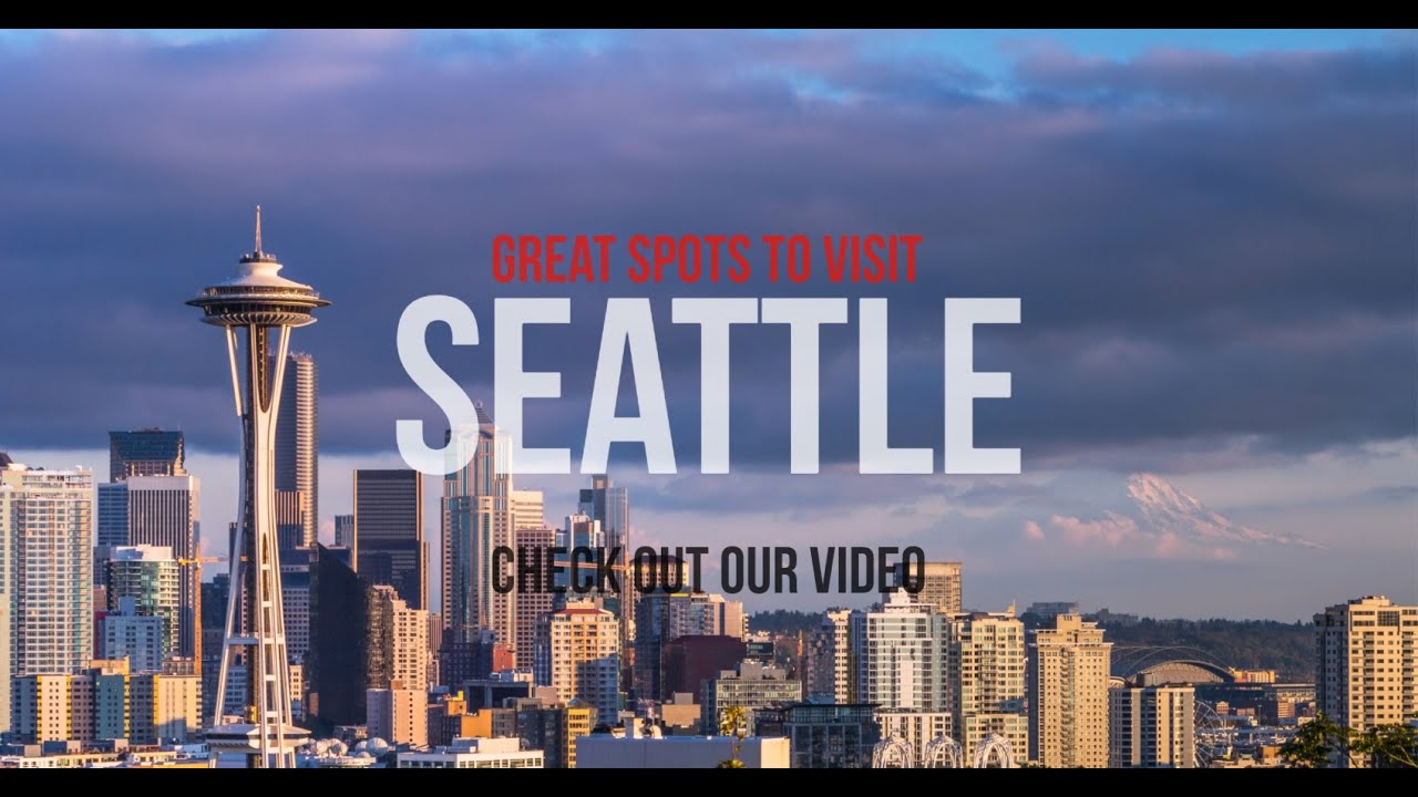 4K HD 2 Ordinary Fool by SyncHits Cinematic Aerial View Of Seattle City ...