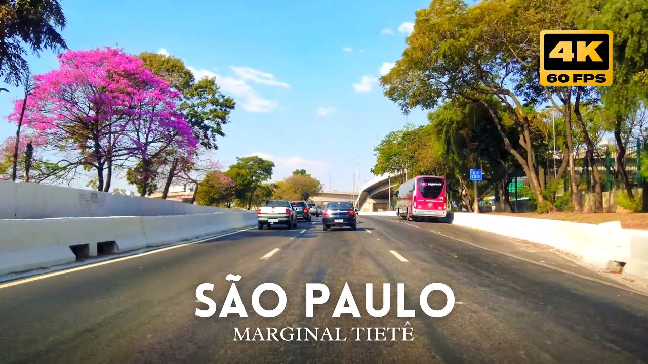 Marginal Tietê, Via Local, Central e Expressa | Dirigindo em São Paulo ...