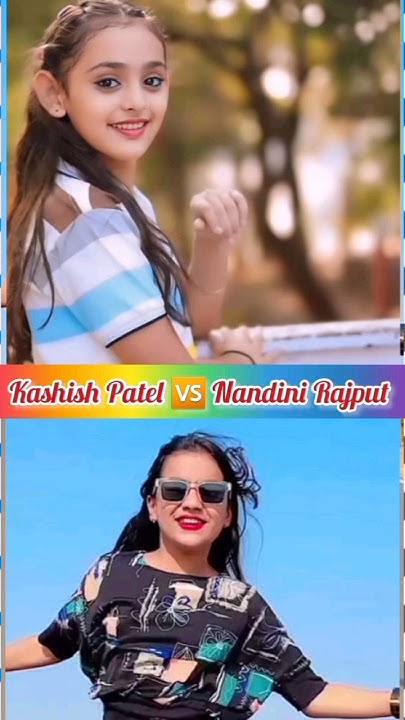 kashish Patel 🆚️ Nandini Rajput #viral #trending #shorts #kashishpatel #nandinirajput # ...