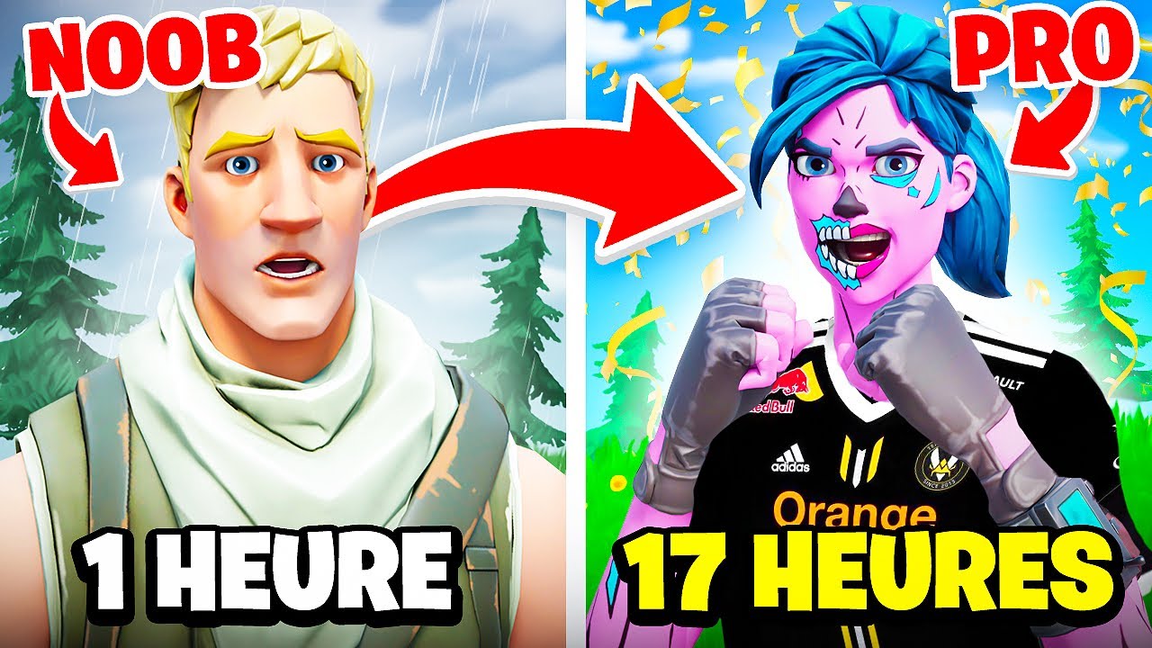 Devenir JOUEUR PRO en 24 HEURES sur Fortnite ! - YouTube