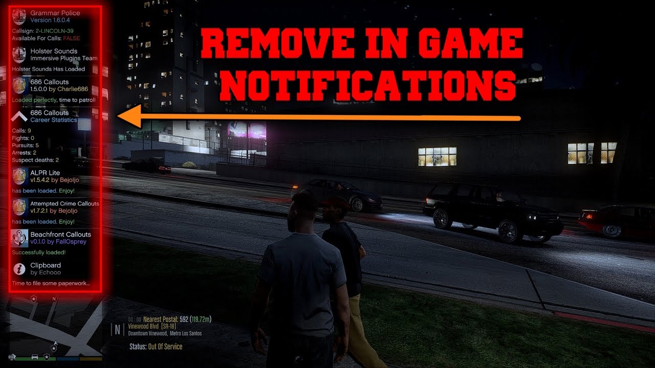Remove in Game Notifications | Install and Showcase | Easy to do | # ...