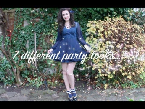 Christmas/Holiday Party Outfit LookBook & OOTDs