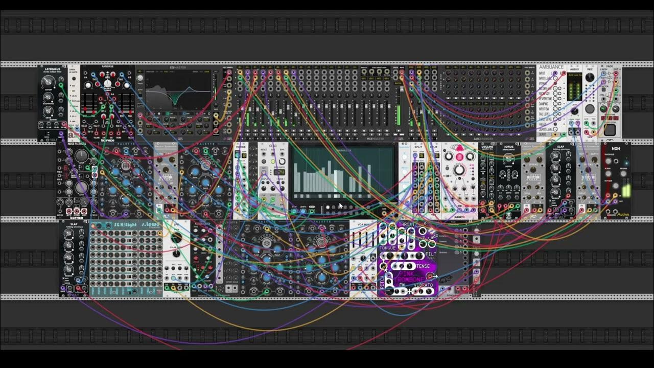 SEQUENCING MELODIC TECHNO PATCH in VCV RACK WITH VOXGLITCH POLY DIGITAL SEQUENCER - YouTube