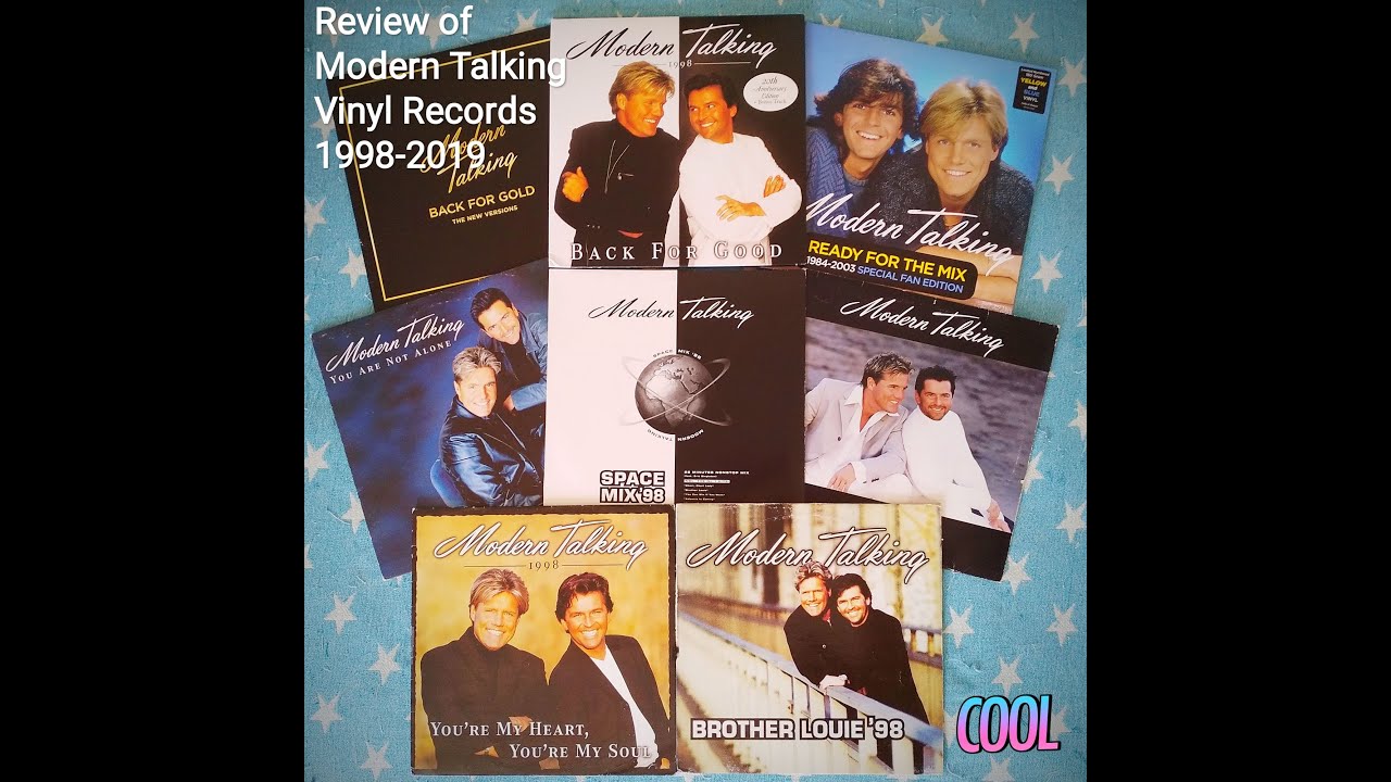 Review of Modern Talking Vinyl Records 1998-2019 - YouTube