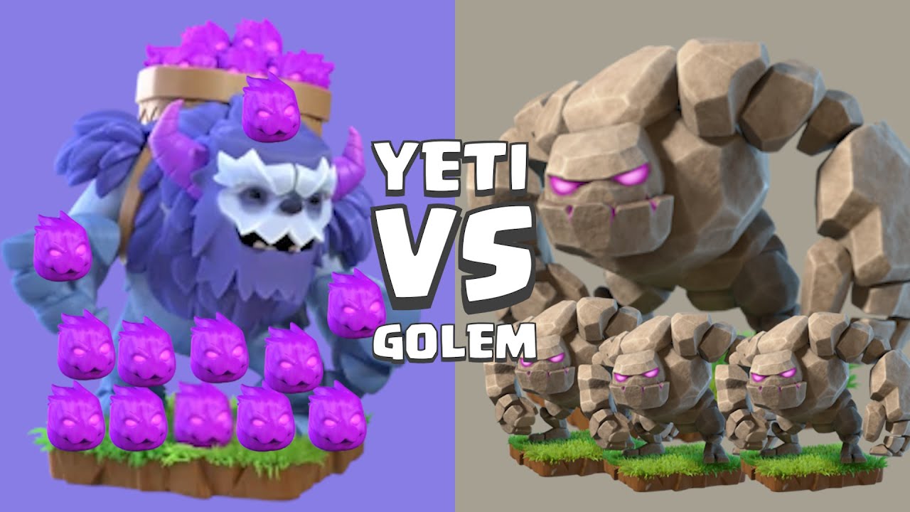 Clash Of Clans Golem Level 1