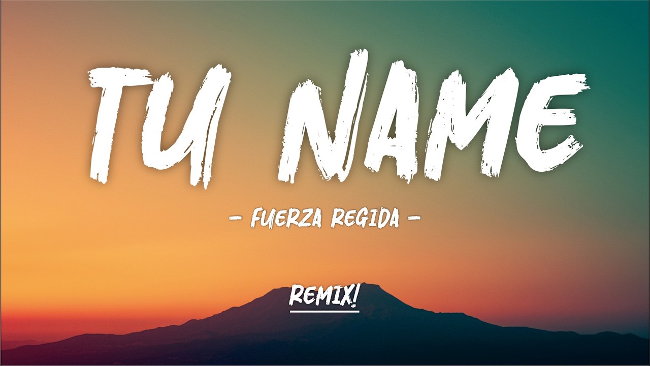 TU NAME - Fuerza Regida (Remix Cover) - YouTube