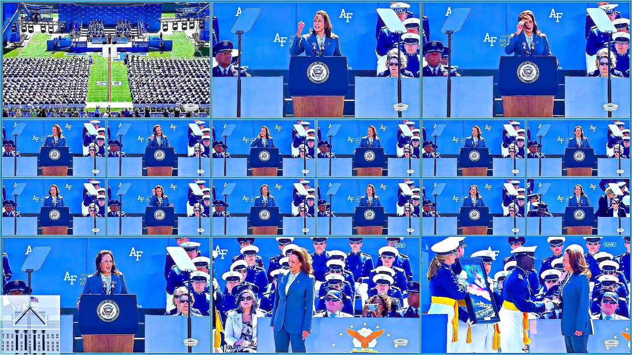 Harris Calls on Air Force Academy Graduates to Extend U.S. Air, Space ...