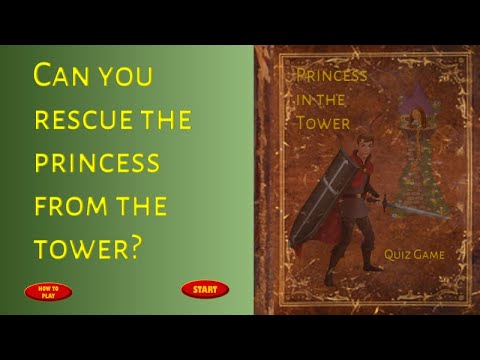 THE PRINCESS IN THE TOWER - A fairy tale PowerPoint quiz game for use ...