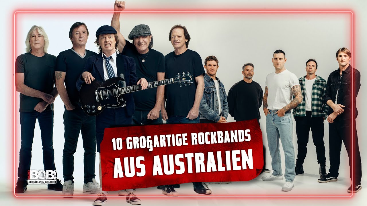 10 großartige Rockbands aus Australien - YouTube