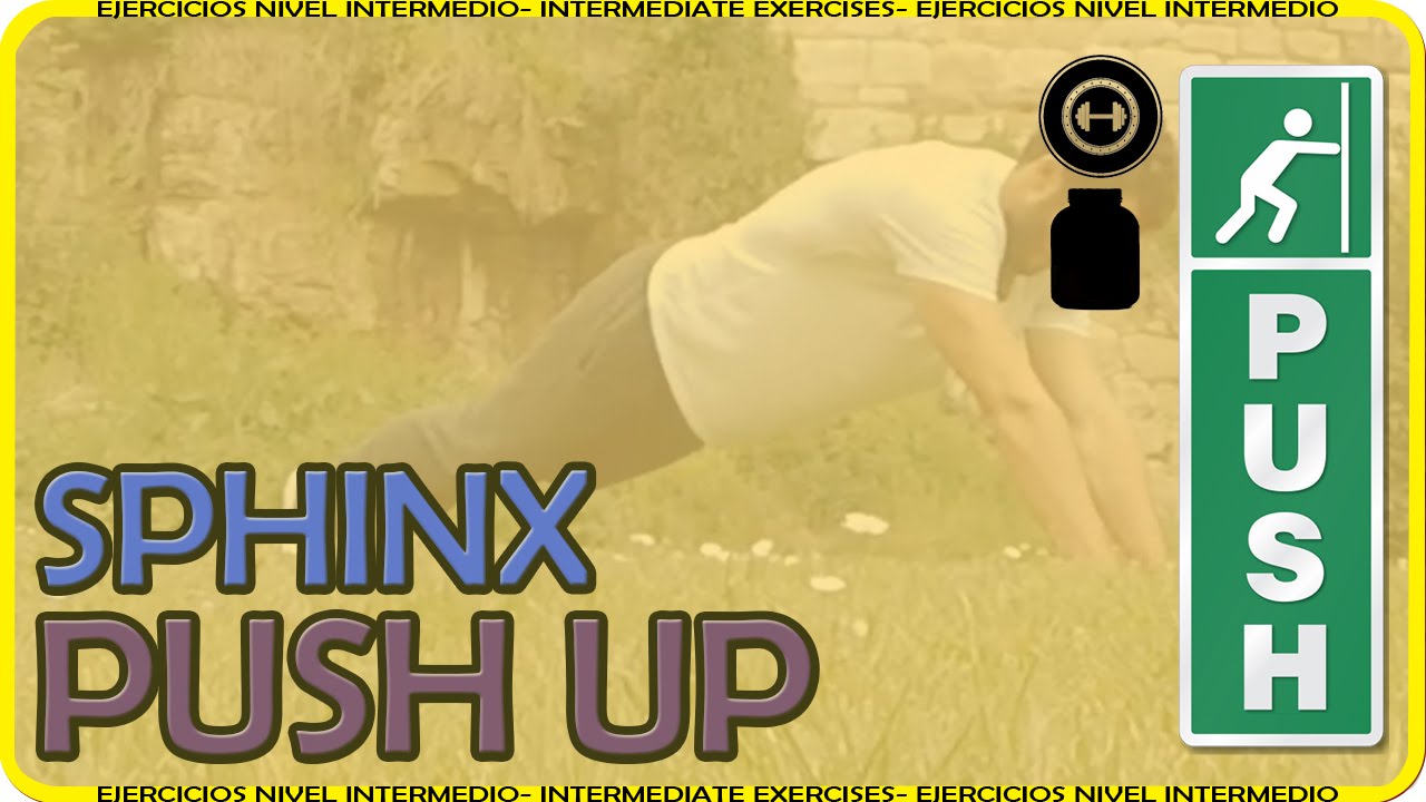 Sphinx push up | Bodyweight tricep extension | Tipos de flexiones | # ...