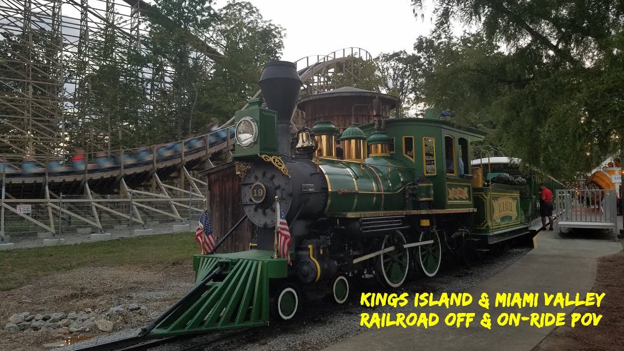 Kings Island & Miami Valley Railroad Off and On Ride POV - YouTube