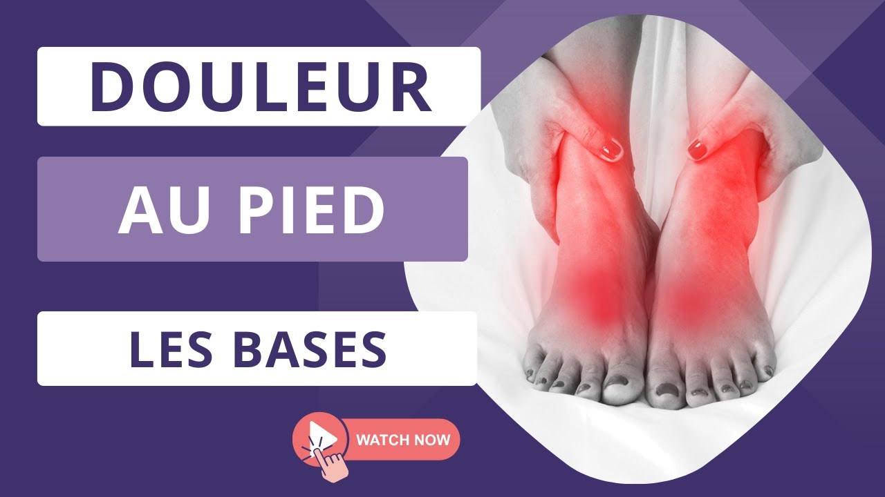 Comment soulager une douleur au PIED - YouTube