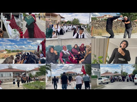 DÜĞÜNÜMÜZ BAŞLADI🎉KINA GECESİ GÜNÜNDEYİZ👰🏻🤵🏻‍♂️