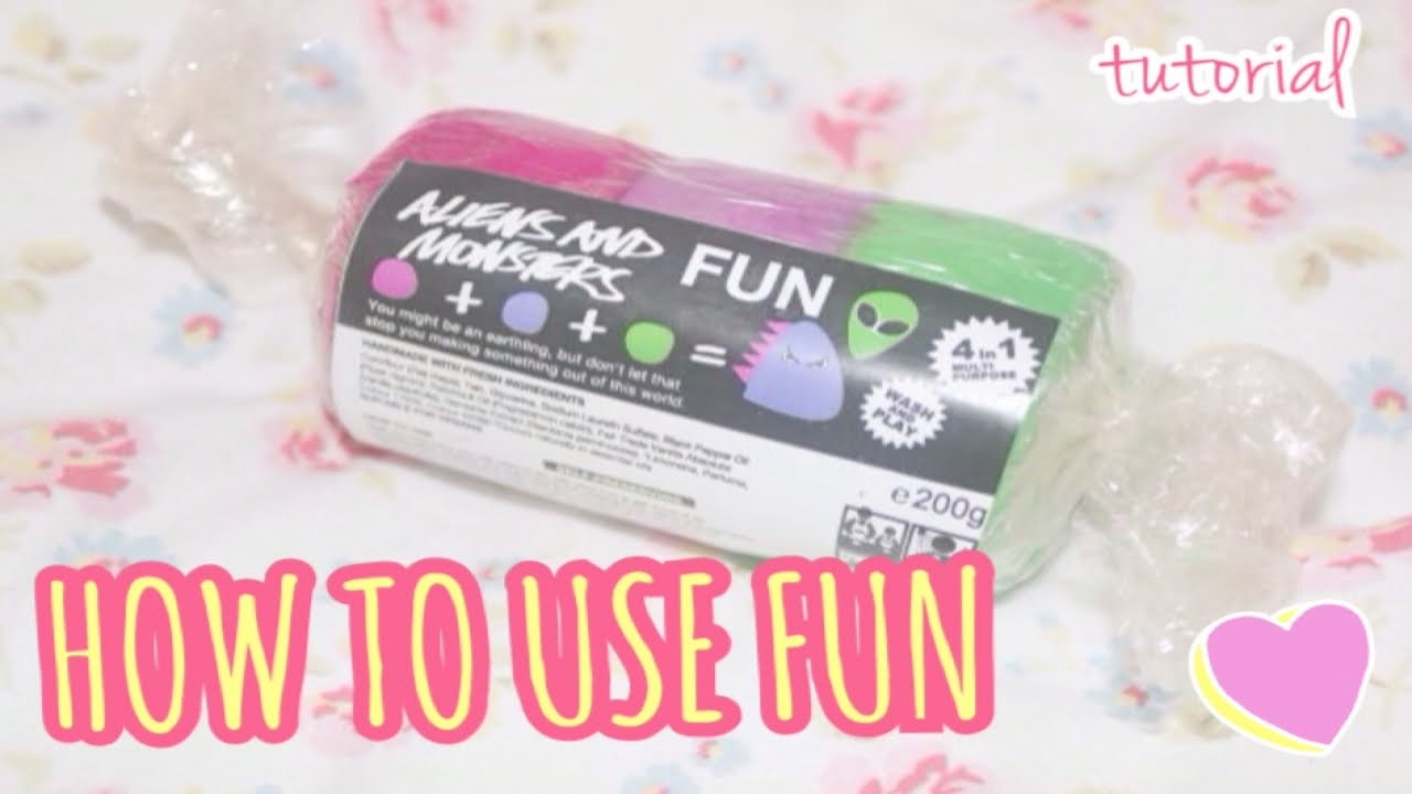 How to Use Fun - Lush Cosmetics - YouTube