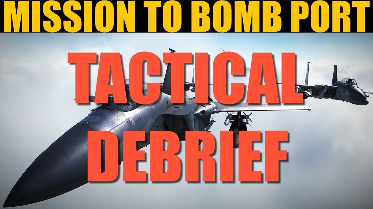 TOUGH Strike Mission To Bomb Port | Tactical Debrief | DCS WORLD - YouTube