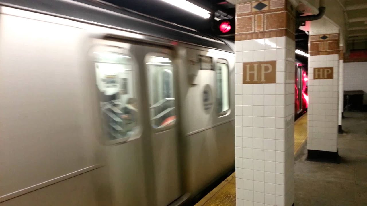 MTA Subway: R188 7 Train At Hunterspoint Av - YouTube