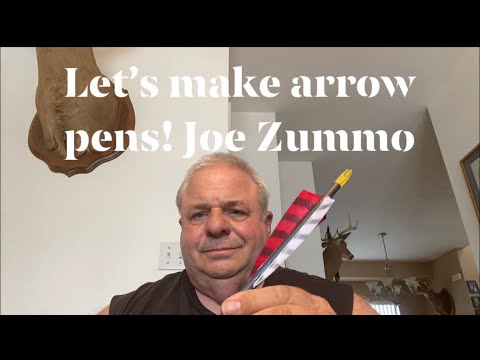How to make arrow pens. By Joe Zummo - YouTube