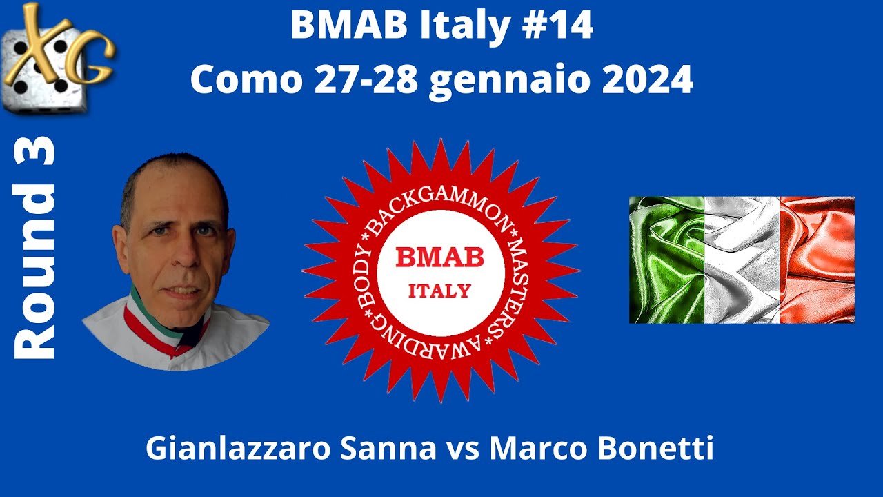 BMAB Italy 14 - Gianlazzaro Sanna vs Marco Bonetti - XG feed - YouTube