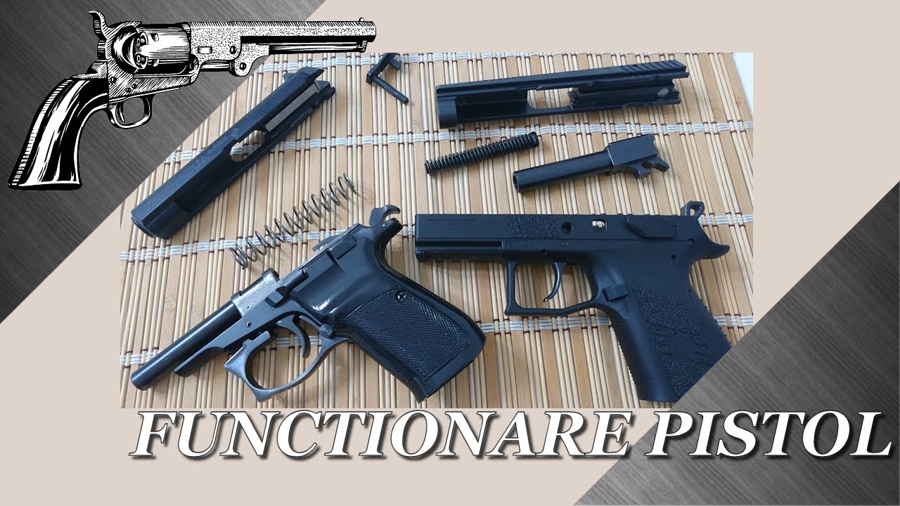 Intro Pistol | 4 – principii functionare: Straight Blowback vs. Short ...