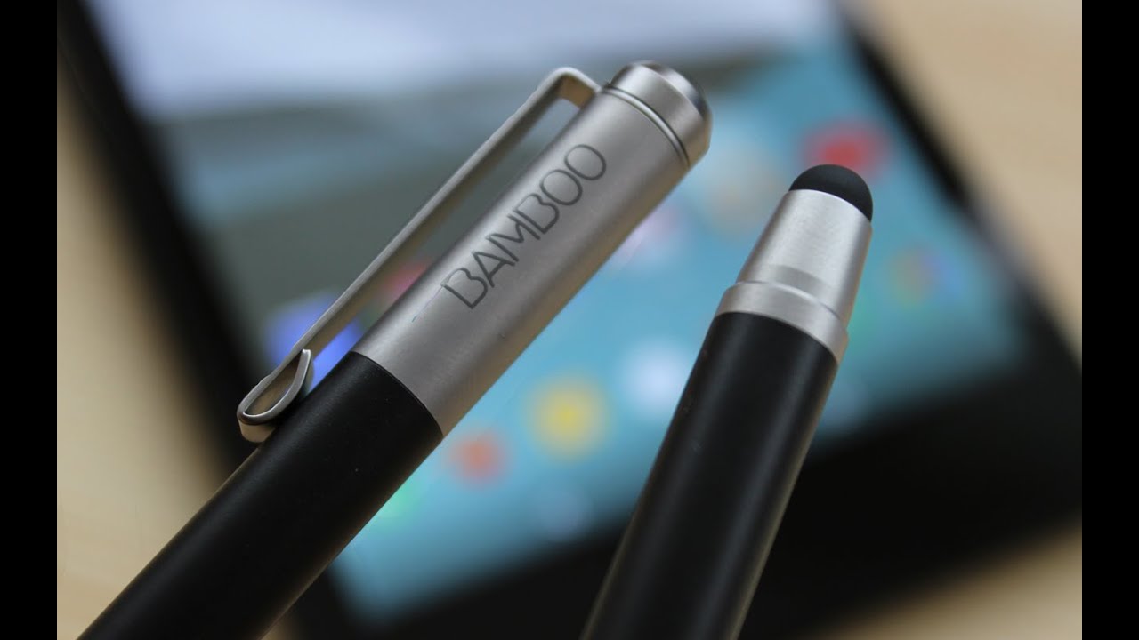 Review: Bamboo Stylus from Wacom - YouTube
