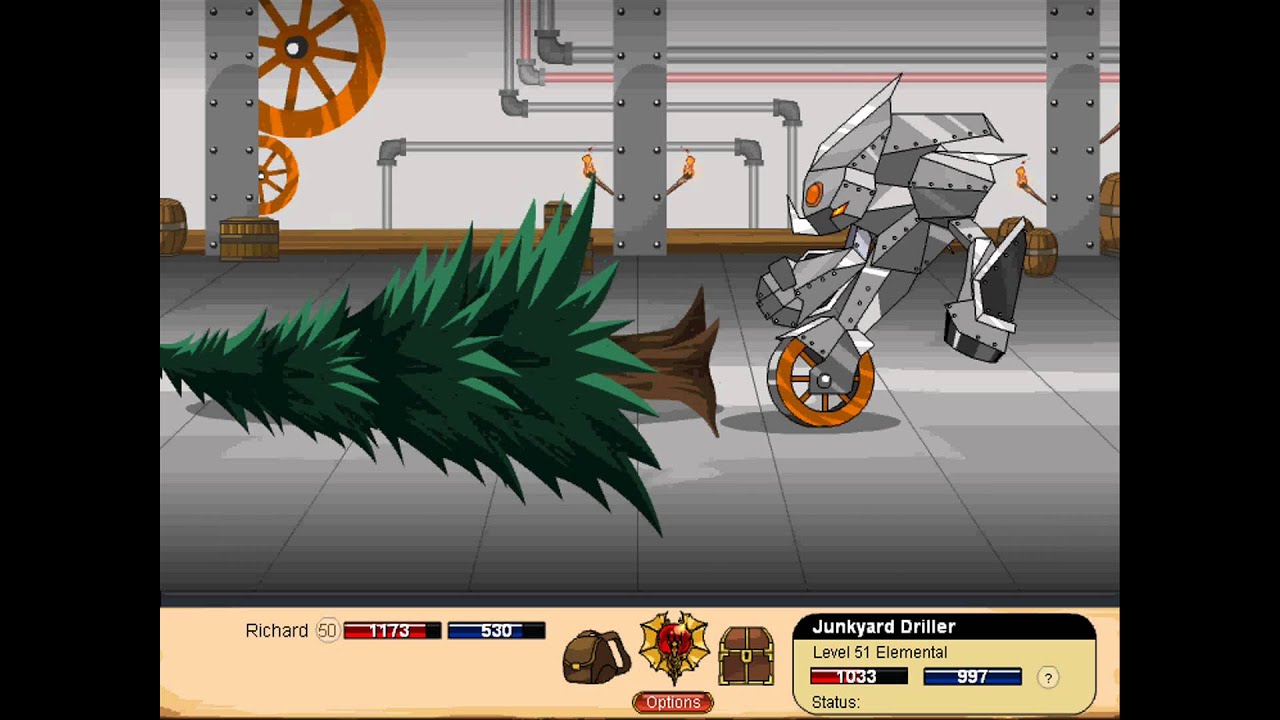 Dragon Fable Frost Moglin Class Youtube