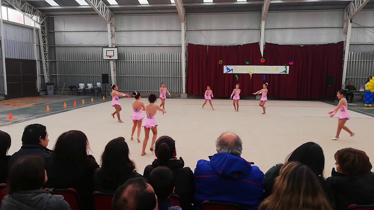 Gimnasia Ritmica Coreografia Grupal - YouTube