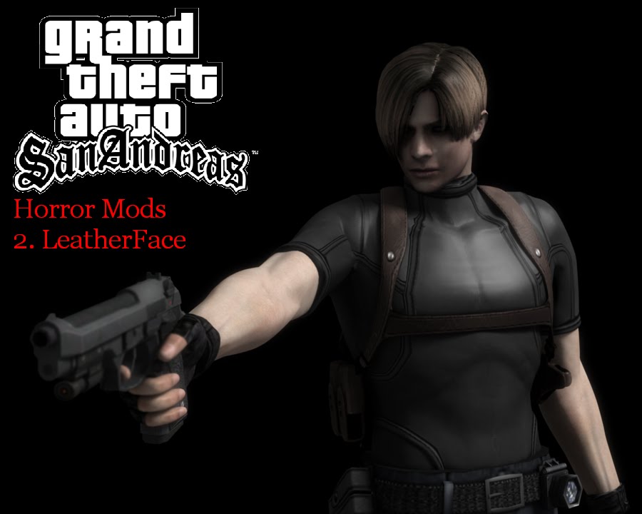 GTA San Andreas Horror mods - 2. LeatherFace - YouTube