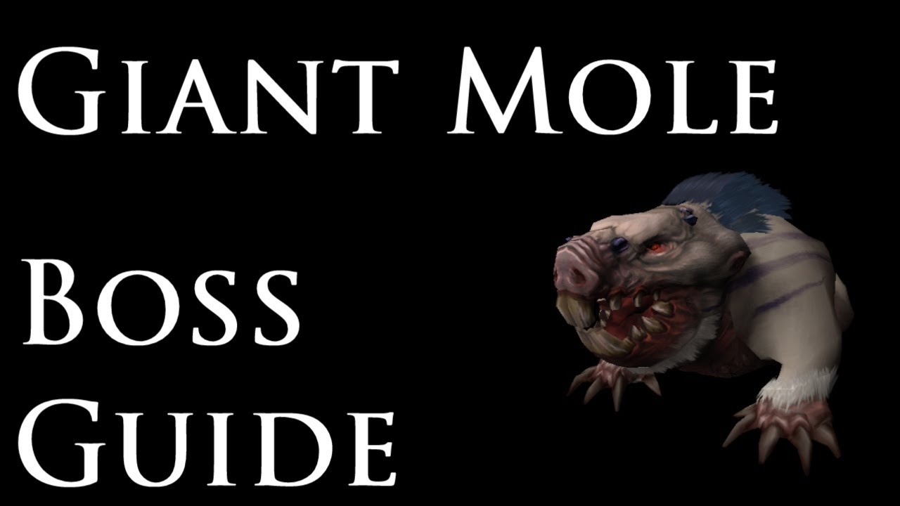 RSBoss: Giant Mole Boss Guide - YouTube
