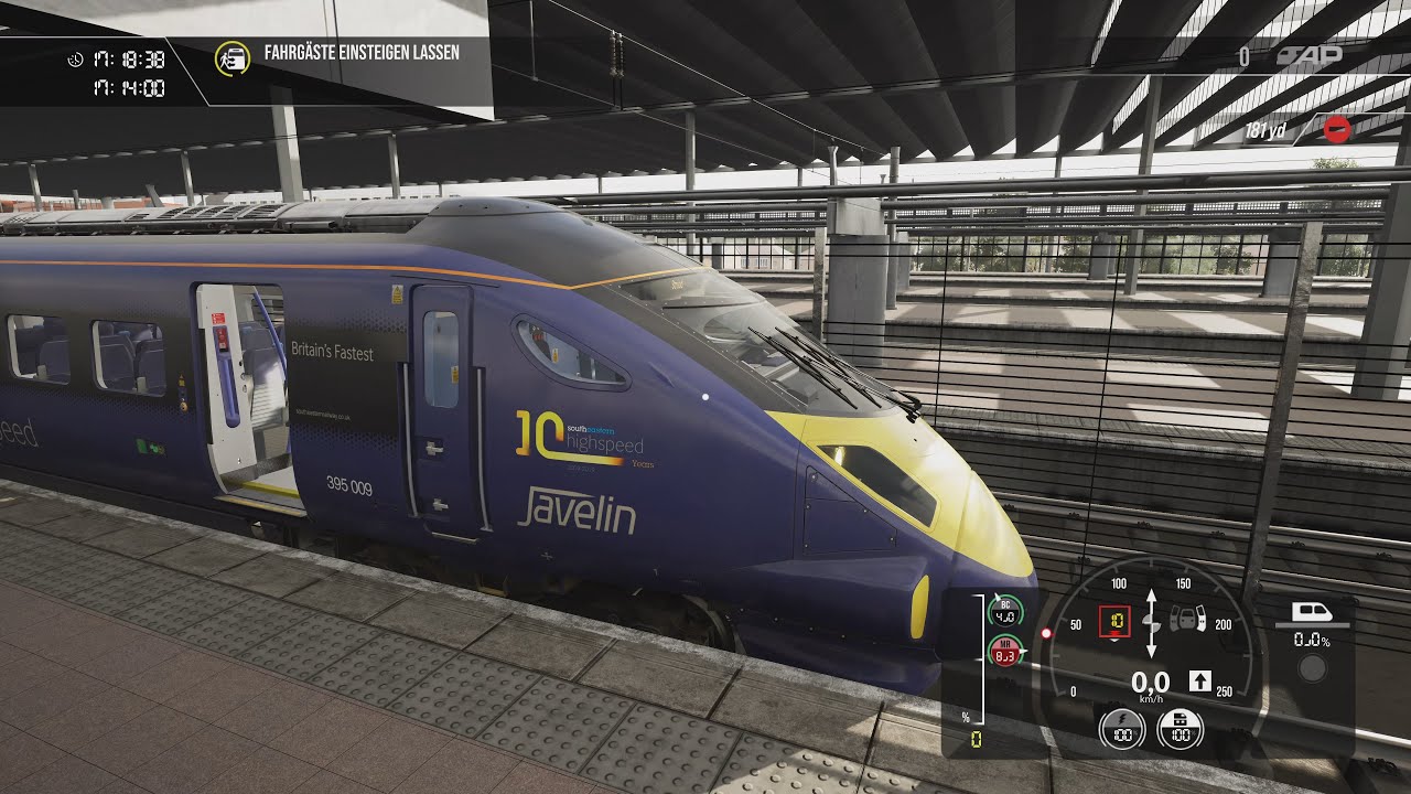 Train Sim World 3 Southeastern High Speed Sprinter - YouTube