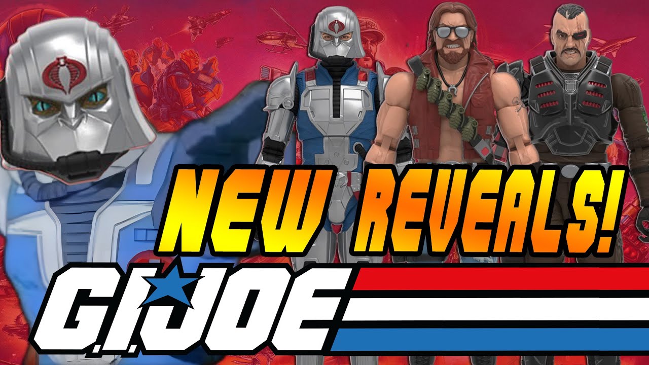 GIJoe Classified Monkey Wrench, Armored Cobra Commander & Major Bludd - YouTube