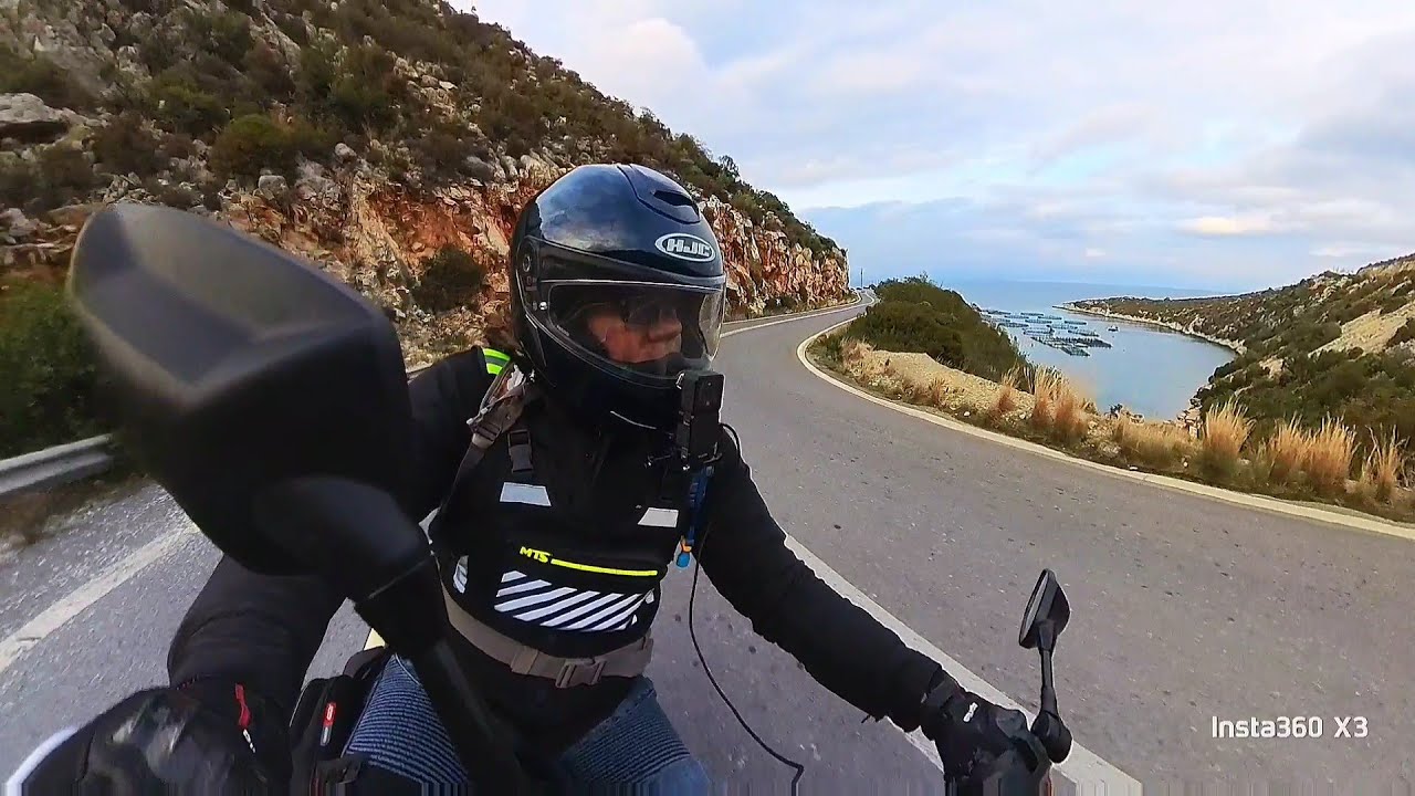Riding The CF Moto 450MT Across The Beautiful Peloponnes Peninsulas ...