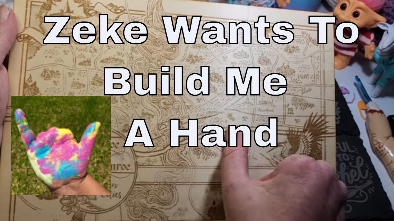Zeke Wants To Build Me A Hand * 3d Printer * Coasters * Zeke's ...